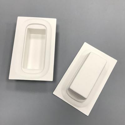 Cina Contenitori elettronici della polpa della canna da zucchero, imballaggio modellato biodegradabile della cartapesta in vendita