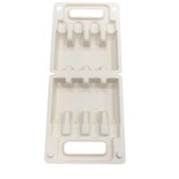 China Bamboo  Paper Pulp Box Biodegradable Compostable Shock Proof 0.8mm for sale
