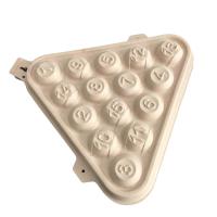 China Oilproof Biodegradable Paper Packaging , Protective Molded Pulp Inserts for sale