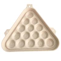 China Oilproof Biodegradable Paper Packaging , Protective Molded Pulp Inserts for sale