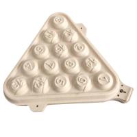 China Oilproof Biodegradable Paper Packaging , Protective Molded Pulp Inserts for sale
