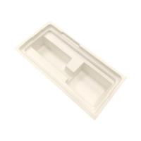China Wet Press Biodegradable Sugarcane Packaging Oilproof Disposable for sale