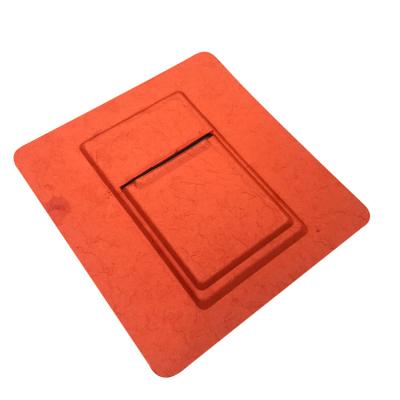 Cina Vassoio in fibra modellata biodegradabile per imballaggi ecologici in cartapesta colorato in vendita