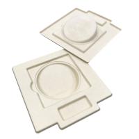 China Compostable Bamboo Paper Tray Shockproof Staticproof For Cat Toy for sale