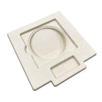 China Compostable Bamboo Paper Tray Shockproof Staticproof For Cat Toy for sale