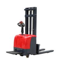 China 2 Ton Walk Behind Powered Pallet Walkie Stackers for sale