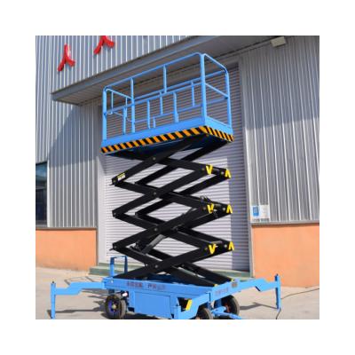 Κίνα 320kg χωρητικότητα φορτίου 10m 12m αυτοκινούμενο ανελκυστήρα ύψος αεροπορικές εργασίες υδραυλική ανελκυστήρα πλατφόρμας προς πώληση