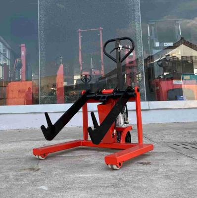 China Coil Lifter Reel Handling Trolley 350kg 772lb For Printing Industry for sale