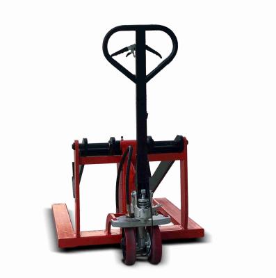 China Coil Lifter Reel Handling Trolley 350kg 772lb For Printing Industry for sale