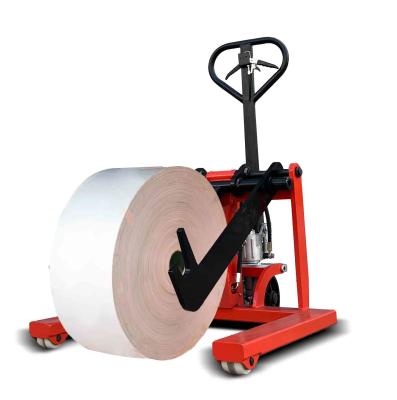 China Coil Lifter Reel Handling Trolley 350kg 772lb For Printing Industry for sale
