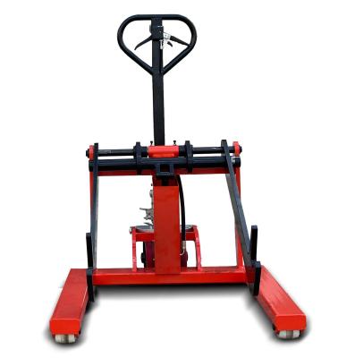 China Coil Lifter Reel Handling Trolley 350kg 772lb For Printing Industry for sale