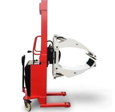 中国 350kg 1700mm 1.7m 半電気ロールスタッカー クランプ オーダーメイド回転角度 販売のため
