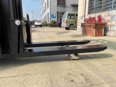 China Double Lift Electric Pallet Stacker 1 Ton 1000kg 1.5 Tons 1500kg Ride On for sale