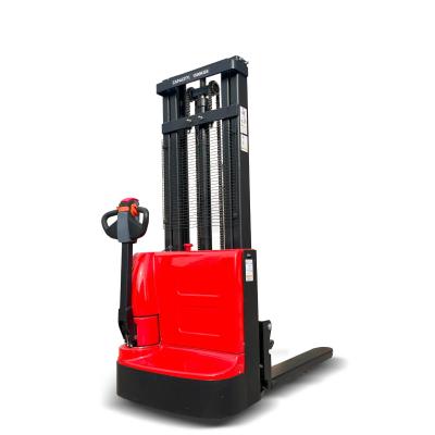 China Electric Pallet Stacker with 24V Battery 1070mm Fork Length and 550/680mm Fork Width for Efficient Material Handling for sale