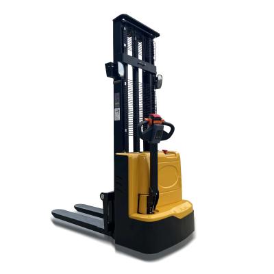 China Compact Size Electric Pallet Stacker with Adjustable Cab and 1 Year Warranty for sale