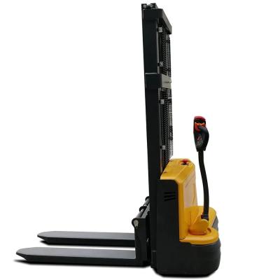 China CE Certified Electric Pallet Stacker with Adjustable Cab and DC Motor for Efficient Warehouse Operations for sale