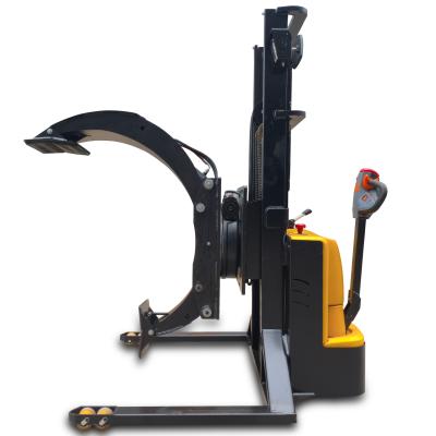 China Heavy-Duty High-Performance Walkie Clamp Stacker-0.5T / 1T Loading Capacity,  Pedestrian Electric Clamp Stacker for Warehouse for sale