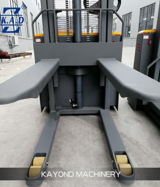 Integrated 1.5T DC Motor 2.2KW Walkie 3.5m Pallet Lift Stacker