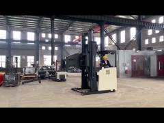 Operações de armazém Vna Stacker 1.5t Narrow Aisle Electric Forklift
