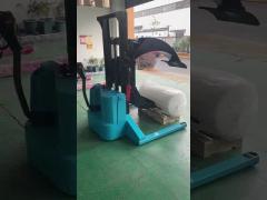 Nouveau empilateur électrique de palettes de 500 à 1500 kg de capacité de charge