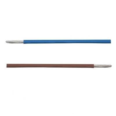China Tin Coated Stranded ETFE Insulated Wire 16 Gauge high temperature Wire Blue Color for sale