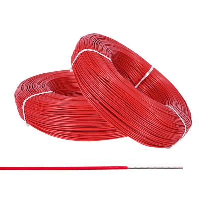 Cina Il filo di piombo ad alta temperatura rosso di CA 600V ha incagliato il conduttore isolato 30 AWG in vendita