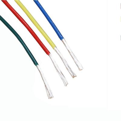 China Electrical PTFE Insulated Wires Copper Wire Heat Resistance Various Colors for sale