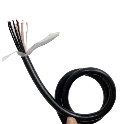 China High Flex Robotic Cable Multi Core Electrical Cable ETFE Insulation PUR Jacket for sale