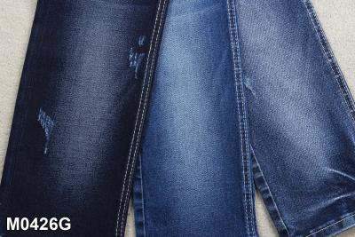 中国 10.3 OZのジーンズの作成のための高い伸張のゆがみの粗紡糸のデニムの生地 販売のため