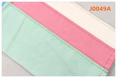 中国 98%の綿2%のスパンデックス9.5本のOzの白いデニムのジーンズの生地 販売のため