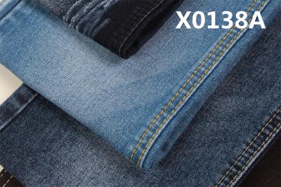 China 10.6Oz Grey Power Stretch Denim Fabric super dunkelblaues Sanforisieren zu verkaufen