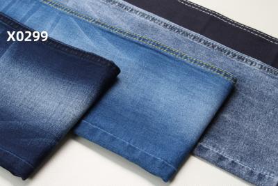 China Warm verkaufen 7.2 Oz Super Stretch Denim Stoff für Sommerkleidung zu verkaufen