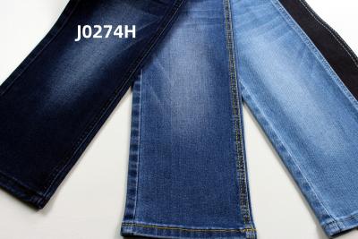 China Warm verkaufen 10 Oz Super High Stretch Slub Denim Stoff für Jeans zu verkaufen