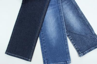 China 11.2 Oz Super Dark Blue Cotton Spandex  Denim Fabric  For Jeans for sale