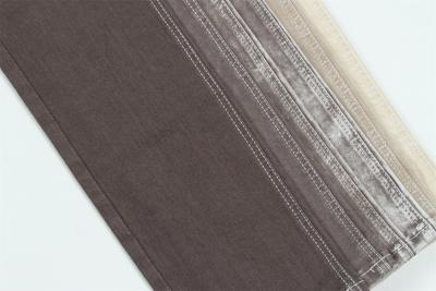 中国 ブラウン カラー 10 レディース・ジーンズ用 高ストレッチスラブ・デニム 販売のため