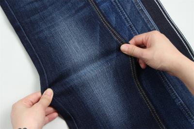 China Special Weaving Denim Fabric With Warp Slub Heavy For Men Jeans Cotton Polyester Spandex Denim Fabric for sale