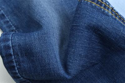 China 6oz Low Stretch Very Soft Tencel Fabric Denim Fabric For Shirts And Children'S Jeans Super Thin Comfortable And Breathable for sale