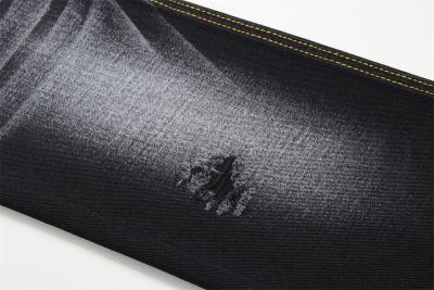 China 10.5oz Black Denim Fabric Rigid 100%Cotton Black And Black Backside For Style Jeans Boy Friend Style Soft Handfeel Women for sale