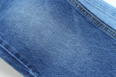 Tessuto denim 100% cotone da 12,5 once per jeans, 424 gsm, blu scuro