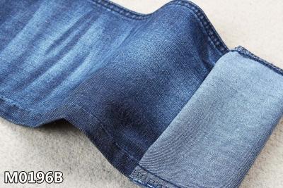 China 16S Tencel Soft Stretch Denim Fabric Light Weight With Warp Slub for sale