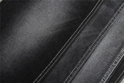 China 10oz Super Stretch Black Skinny Jeans Denim Fabric for sale