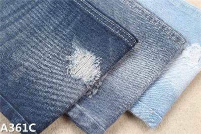 China 12 Oz 100% Indigo Cotton Heavy Weight Denim Fabric For Uniform for sale
