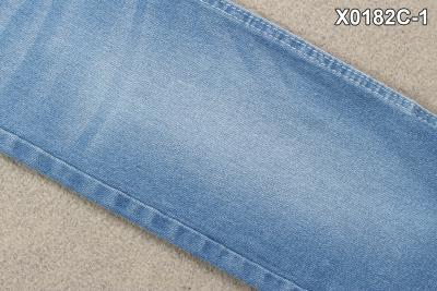 China Knit 10.2Oz Denim Jean Fabric Super Dark Blue Shade for sale