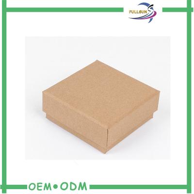 China Kraft Paper Affordable Jewelry Boxes For Bracelets / Eco Friendly Gift Box Packaging for sale