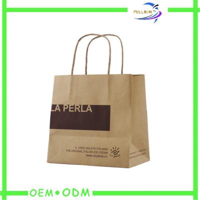 Cina Sacchetti della spesa di carta alla moda, sacco di carta riciclato del regalo di Brown Kraft in vendita