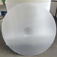 Quality Anti Static Round Plastic Sheets Smooth White Plastic Sheets Recyclable for sale