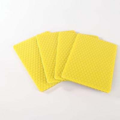 China Yellow Polypropylene Honeycomb Sheet Anti Static Plastic Honeycomb Panels Recyclable for sale
