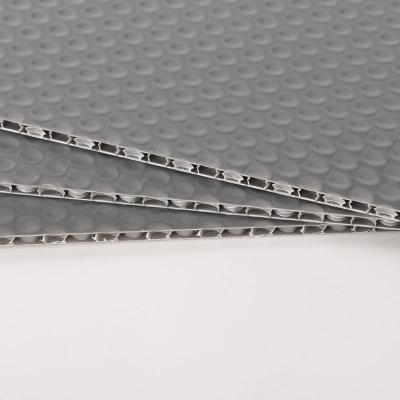 China 2mm - 12mm Honeycomb Plastic Panel Oil Resistant Plastic Sandwich Panels for sale