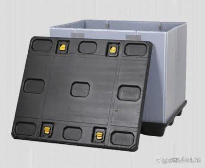 China PP Plastic Pallet Bin Corrosion Resistant Collapsible Pallet Crates Recyclable for sale