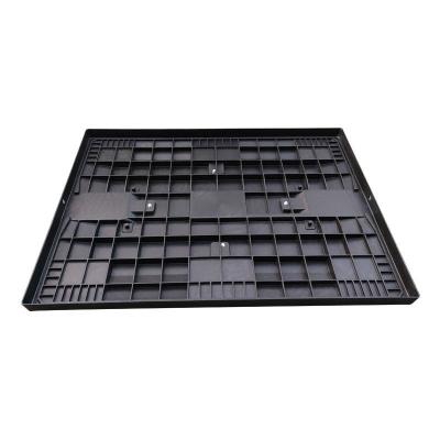 China Light Duty Plastic Pallet Box Impact Resistant Reusable Bulk Container Waterproof for sale